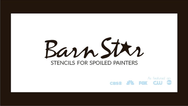 Friends Font Alphabet Stencil Kit 1 Inch Letters Paint | Etsy