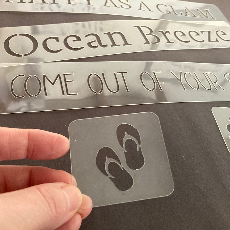 Beach Stencils - Etsy