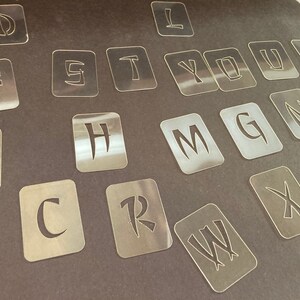 Chop Suey Stencil Font Letters - Reusable Stencils - Chinese Kung-fu ...