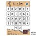 Tarragon Alphabet Letters Stencil Kit - Reusable - Paint Your Own ...