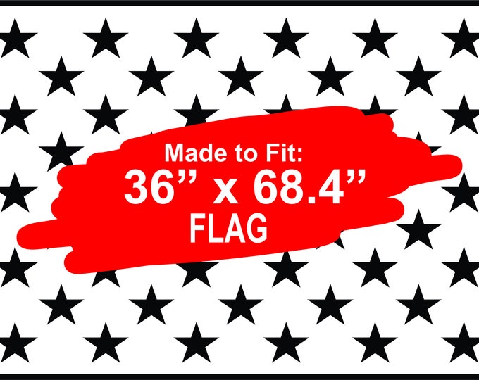Stars Union for 68 Flag Reusable Stencil, for Painting a Wood Sign, 19. ...