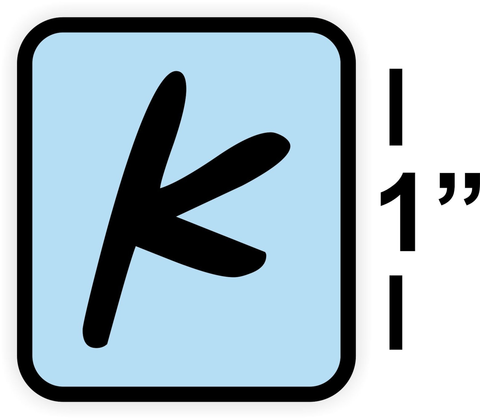 Friends Font Alphabet Stencil Kit 1 Inch Letters Paint | Etsy