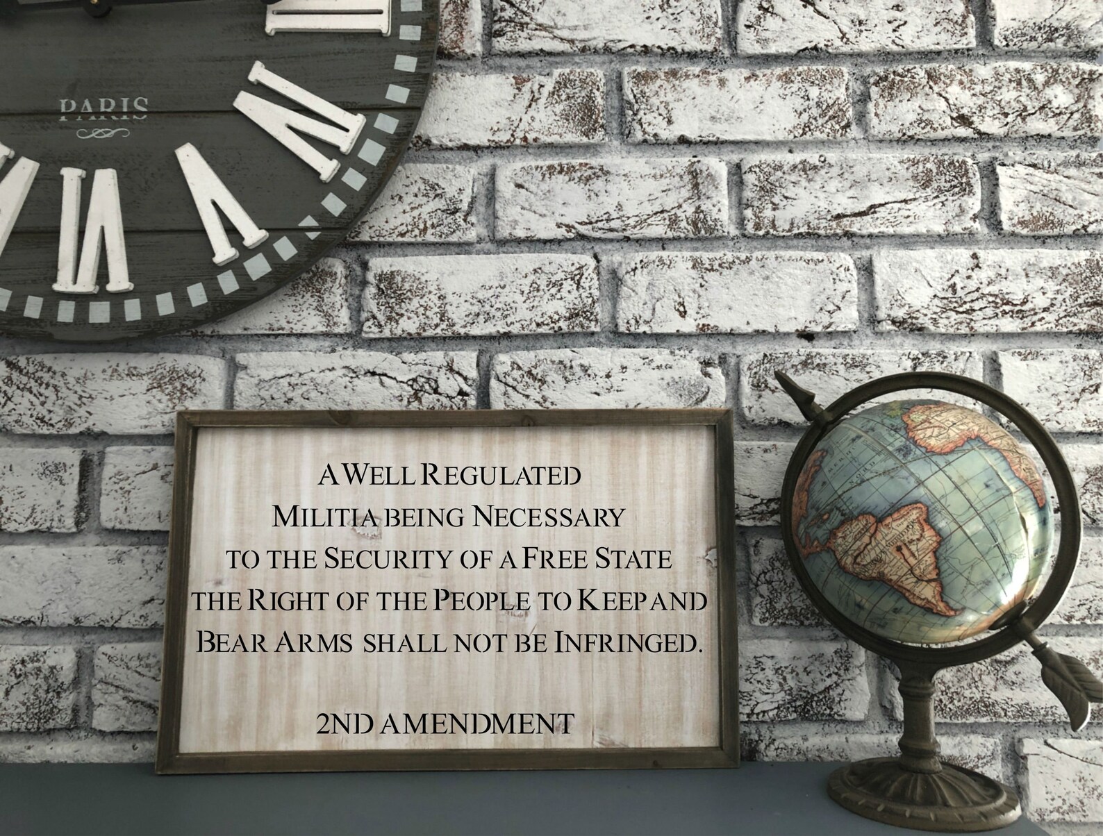 2nd Amendment Reusable Stencil Kit, Paint Your Own Wood Sign, 4th of ...