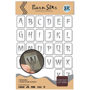 Chop Suey Stencil Font Letters - Reusable Stencils - Chinese Kung-fu ...