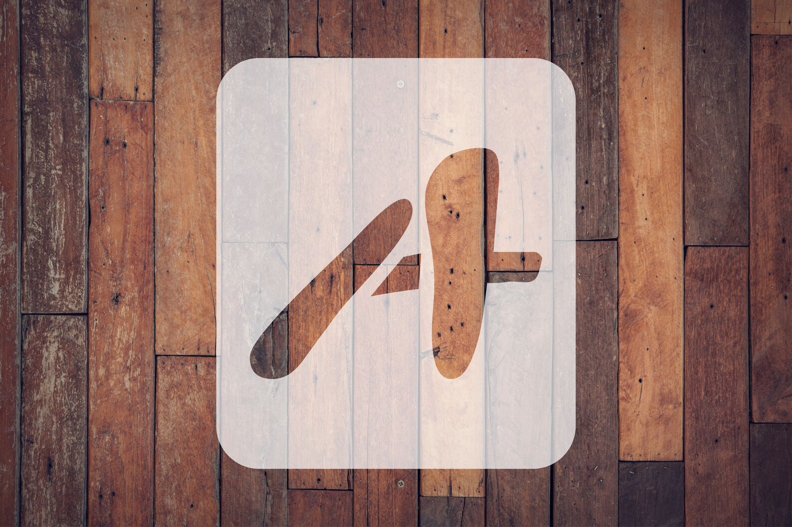 Friends Font Alphabet Stencil Kit 1 Inch Letters Paint | Etsy