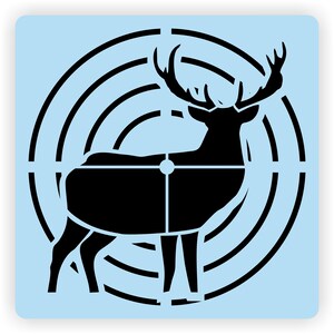 Shooting Targets STENCIL Super Bundle Paint Your Own Practice Targets ...