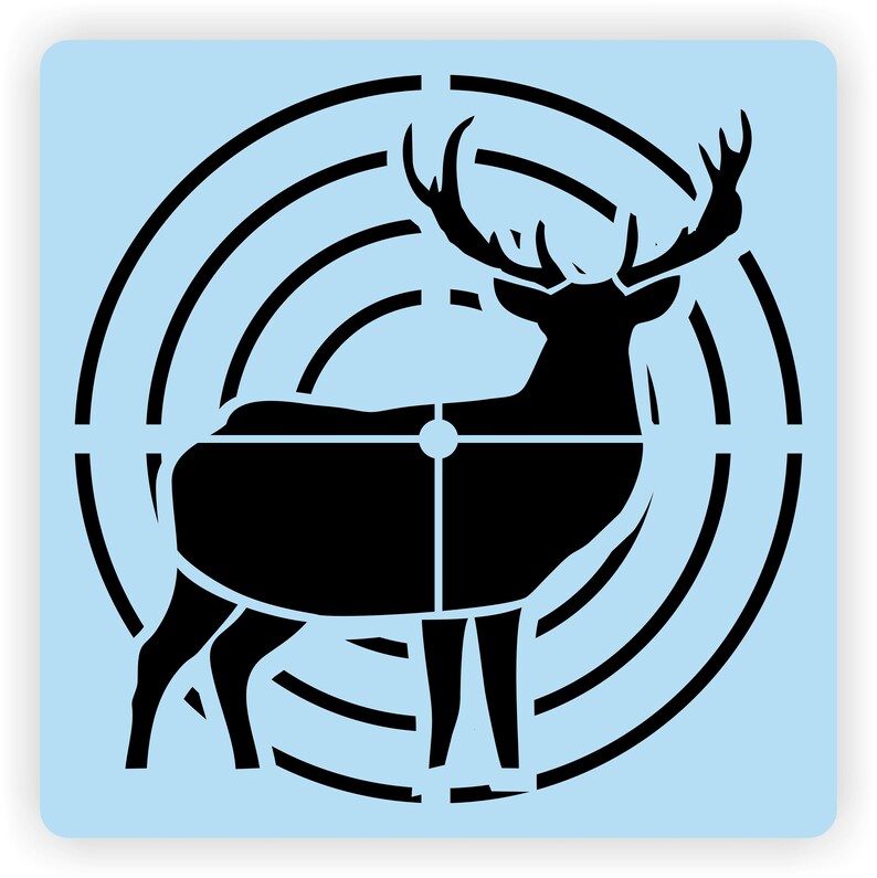 Shooting Targets STENCIL Super Bundle Paint Your Own - Etsy