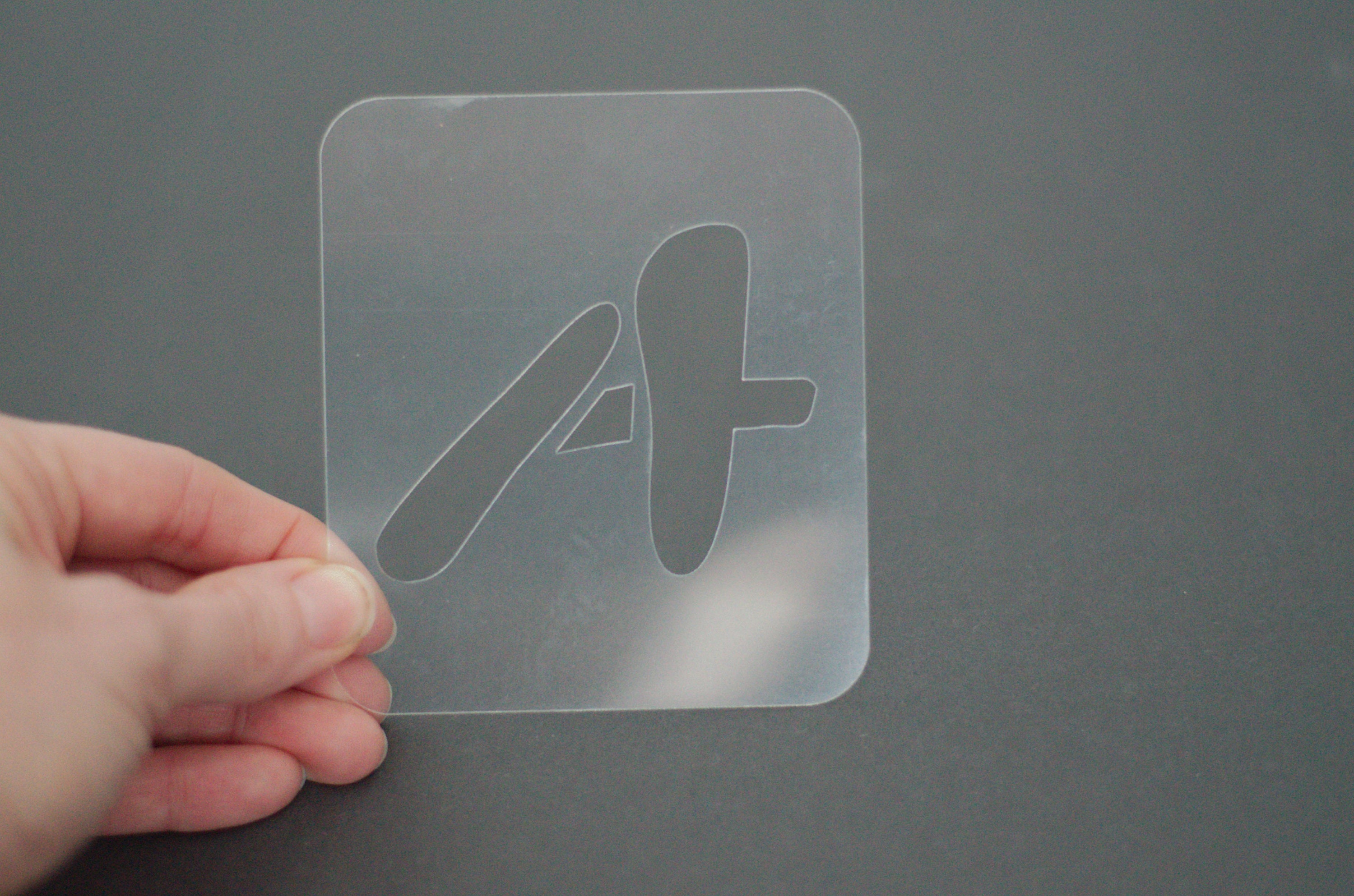 Friends Font Alphabet Stencil Kit 3 Inch Letters Paint - Etsy