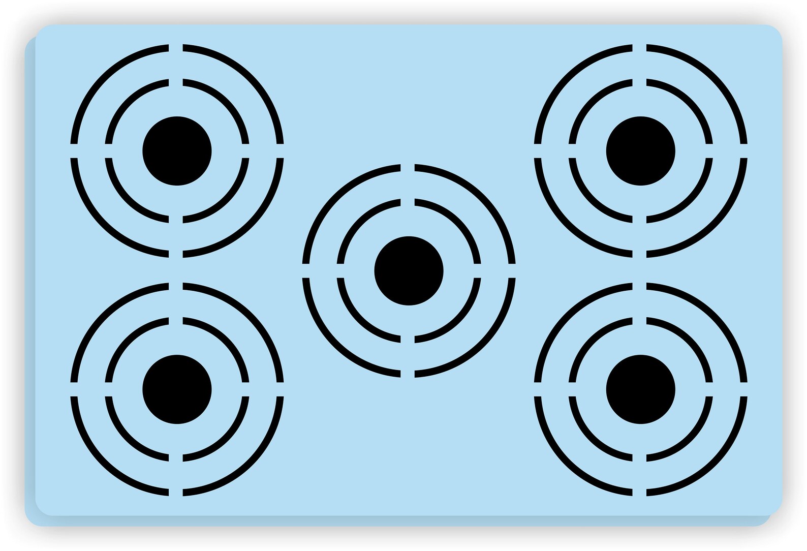 Shooting Targets STENCIL Super Bundle Paint Your Own - Etsy