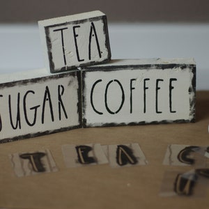 Farmhouse Stencil Letters- 2 Inch - Reusable - Paint Your Own Wood Sign ...