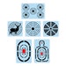 Shooting Targets STENCIL Super Bundle Paint Your Own - Etsy