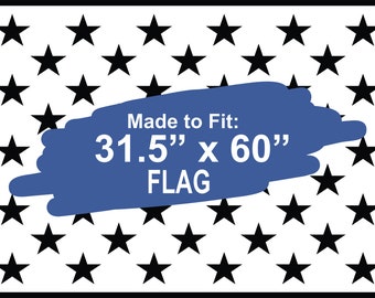 Stars Union for 45" Flag Reusable Stencil, for Painting a Wood Sign, 18 ...