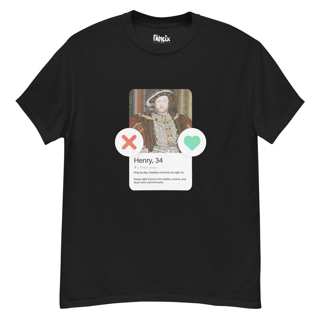 Funny Henry VIII History Gift Unisex T-shirt - Etsy