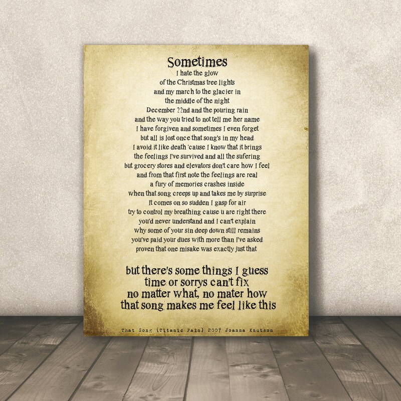 Poem Art - Etsy