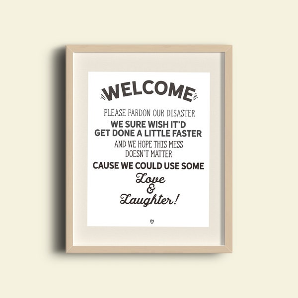 Pardon Our Construction Sign - Etsy