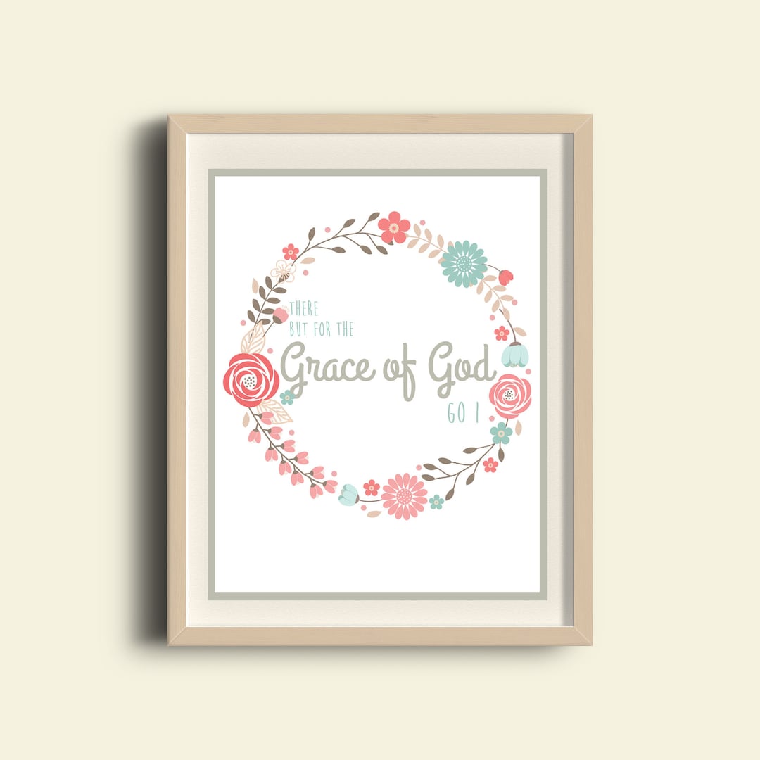 Grace of God Wall Art, Grace of God Art Print, Blessed Art Print ...