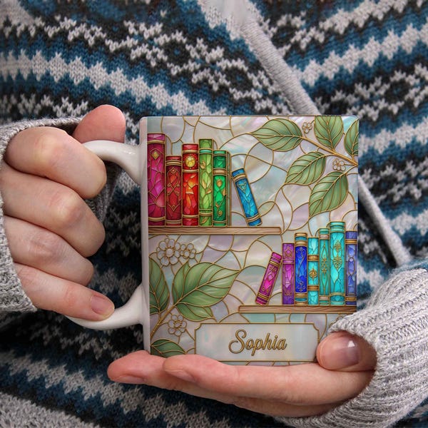 Glass Book Mugs - Etsy