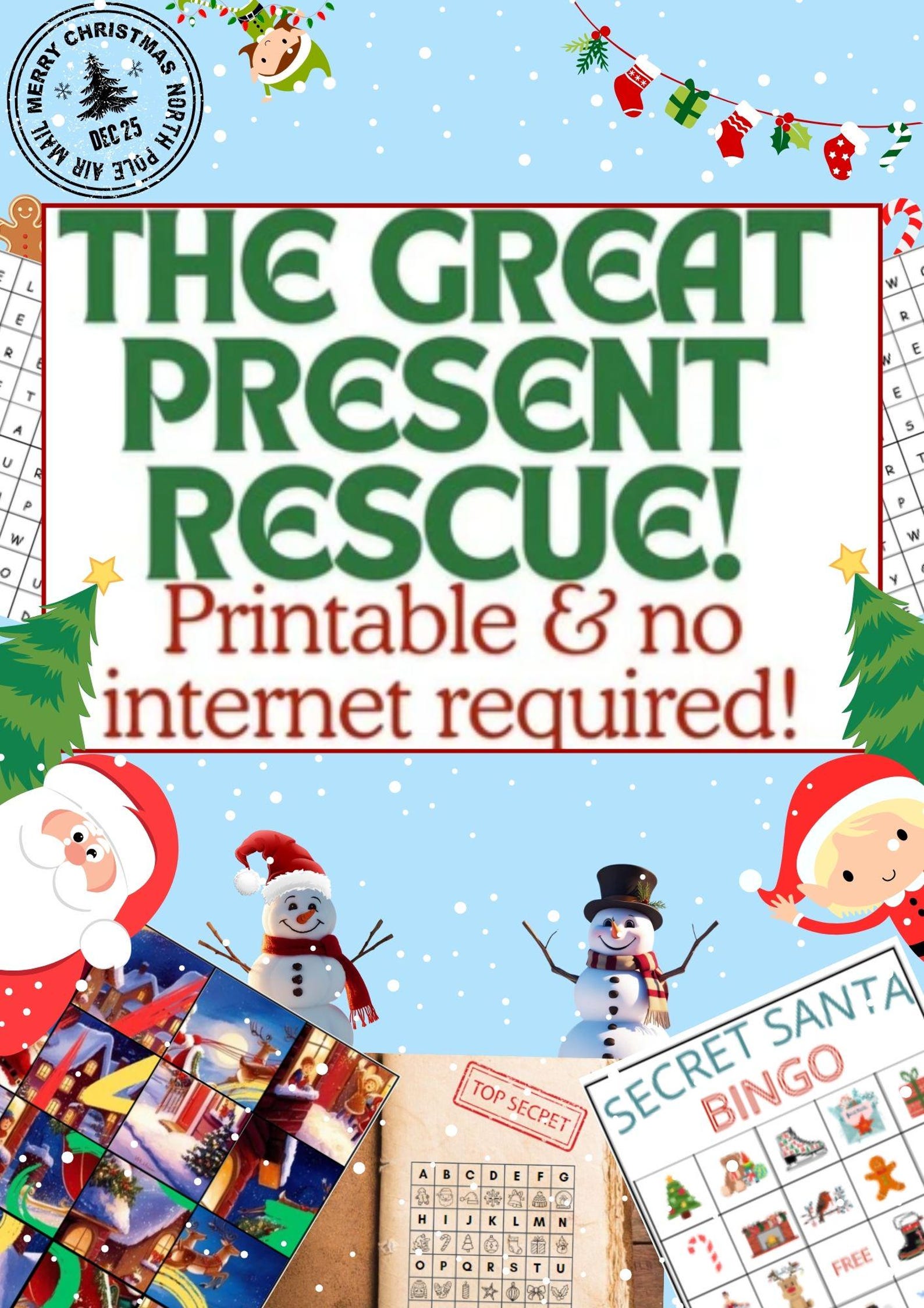 NEW Escape Room - the Great Present Rescue - Christmas, Fun Family ...