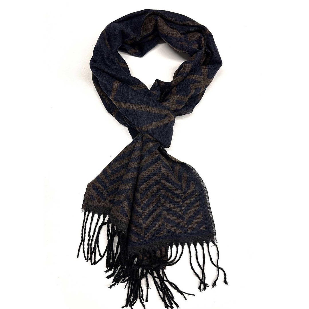 Scarf for Men, Women, Winter Muffler for Suits , Two-tone Unisex ...