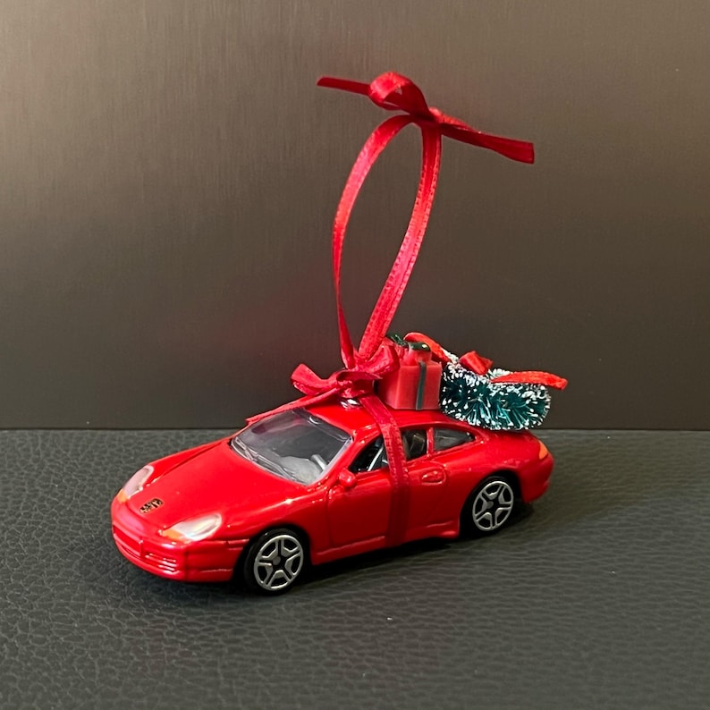 Porsche 911 Carrera Red Christmas Tree Ornament Christmas Decor Holiday ...