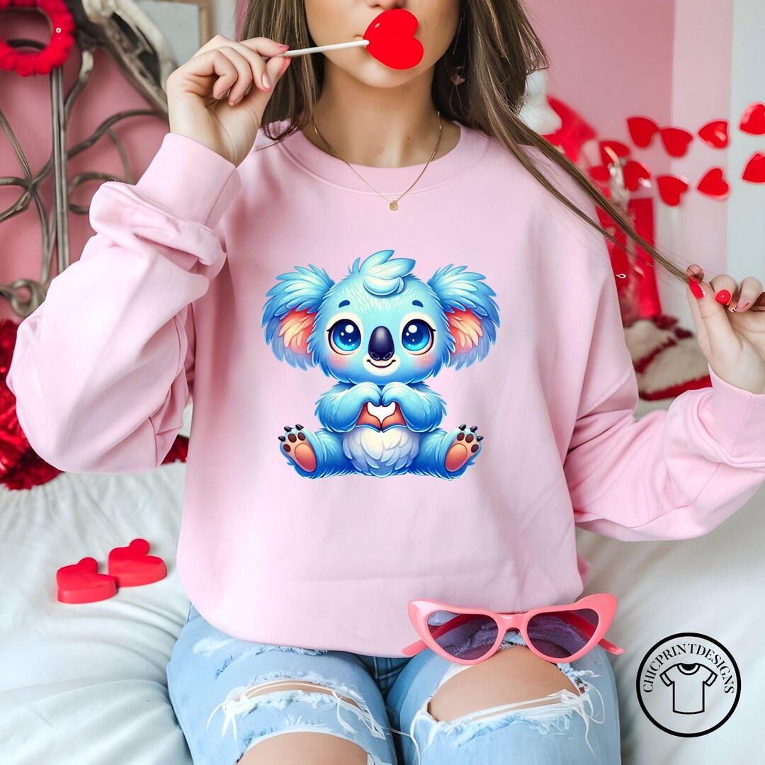 Cute Blue Koala SVG Clipart for Cricut & Silhouette | Kawaii Animal PNG ...