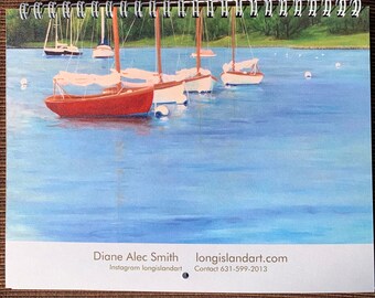 Long Island Calendar | Etsy