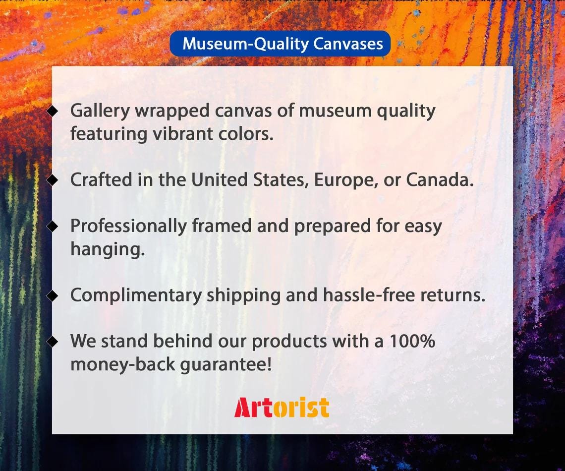 Colorful Abstract Musical Notes Canvas Art | Music-inspired Painting in ...