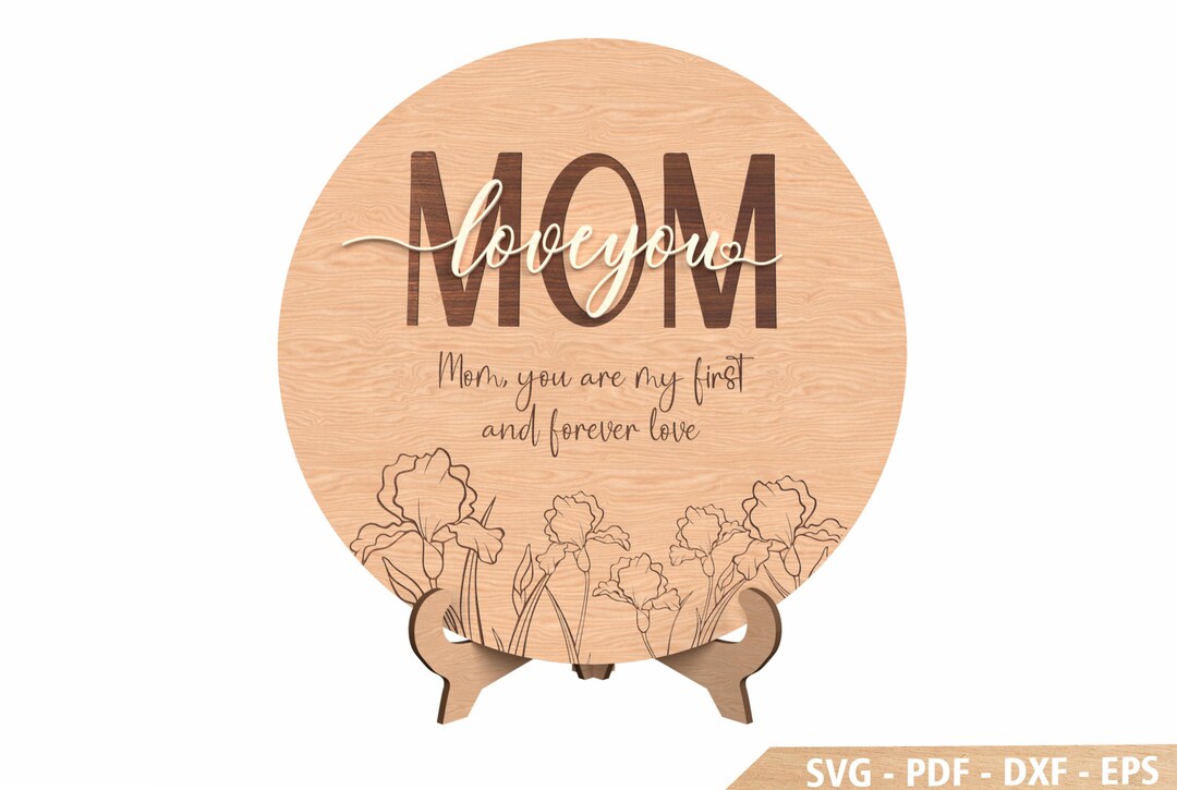 Custom Text Wooden Sphere SVG File – Laser Cut Design – Personalized ...