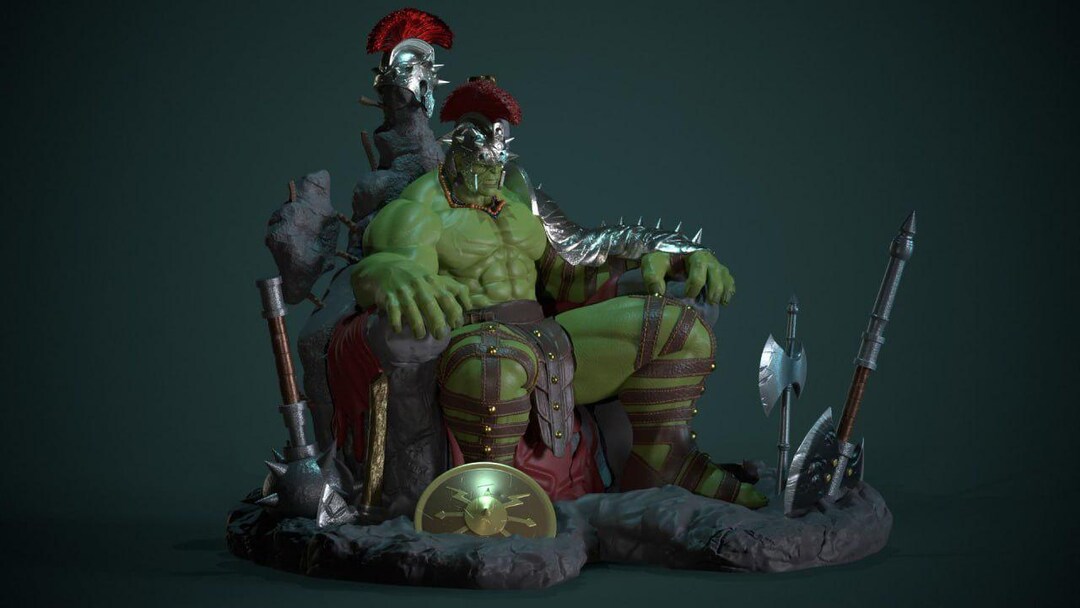 Hulk Marvel Avengers Statue 3d Model 3d Printer Stl Files - Etsy