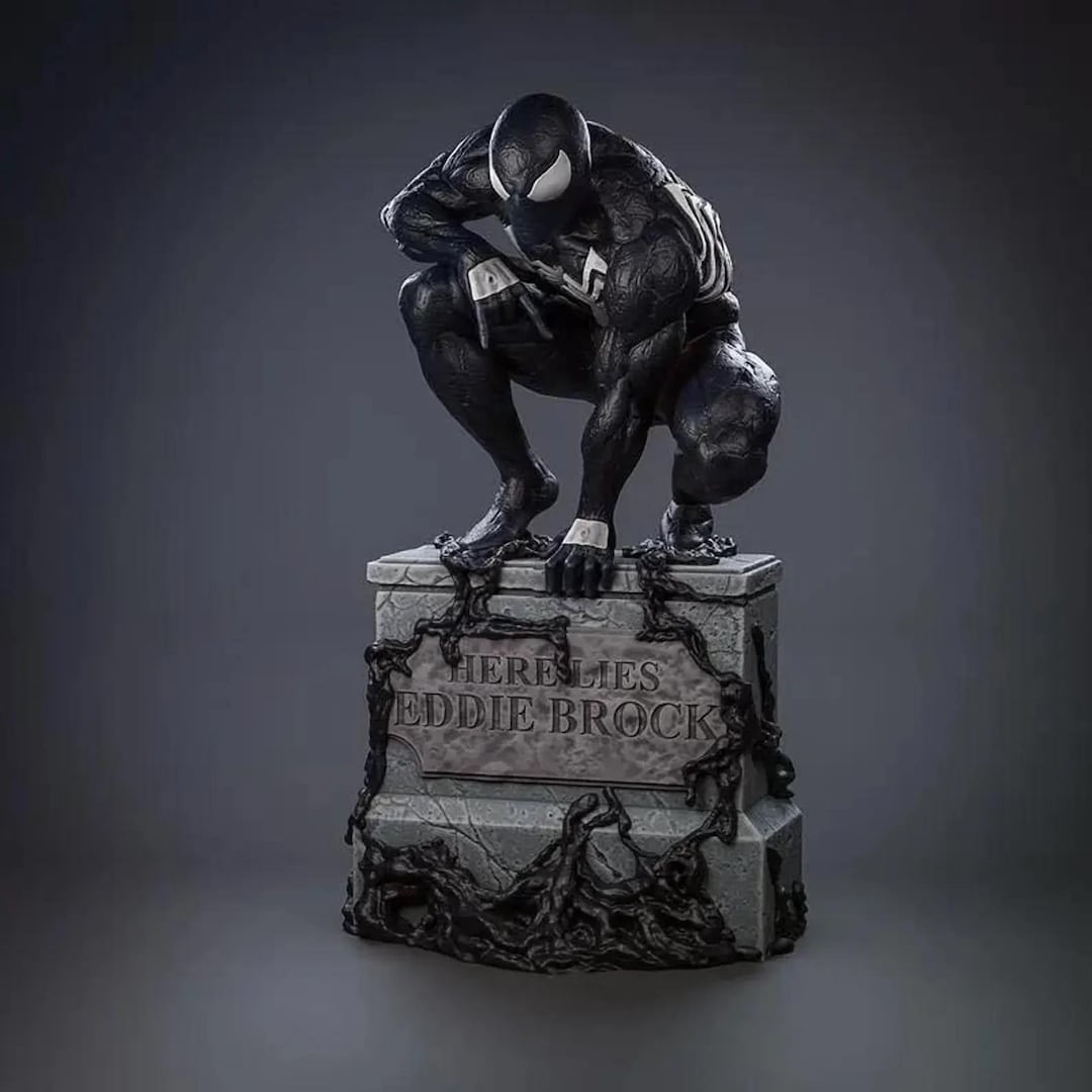 Symbiote Spider-man STL File | Ready for 3D Printing - Etsy