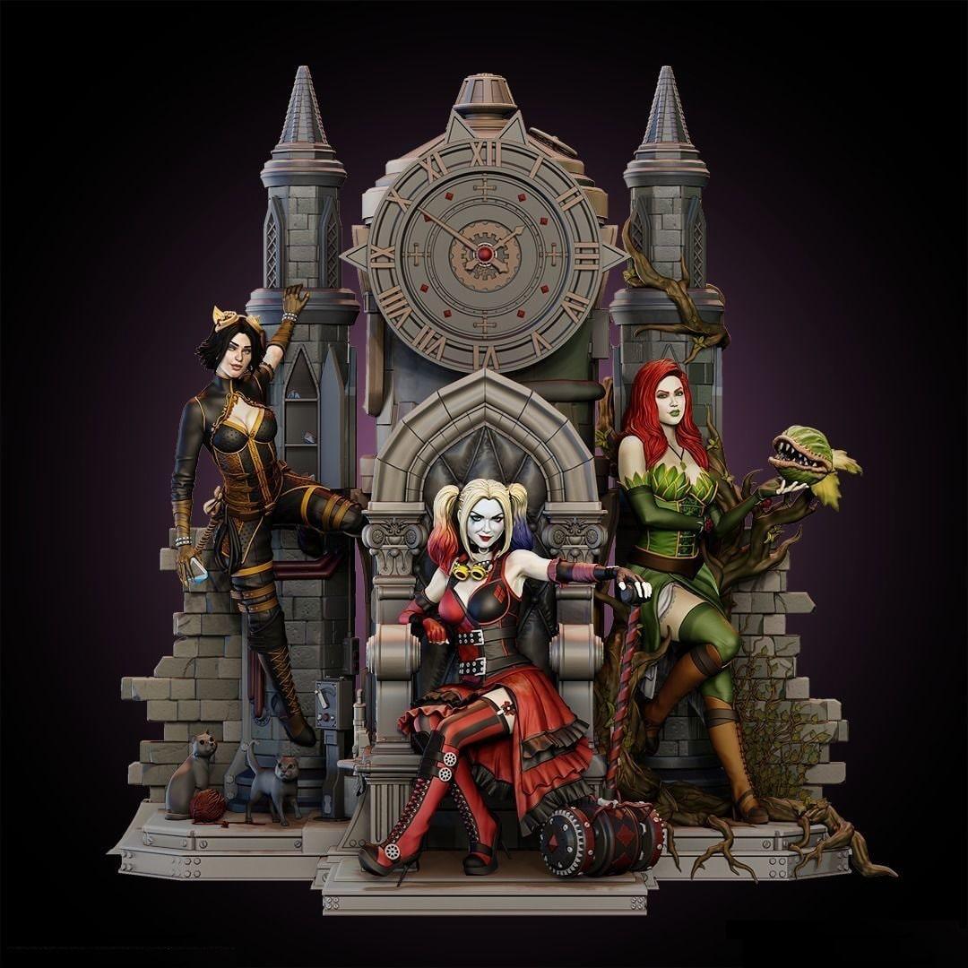 Gotham City 3d Model 3d Printer Stl Files - Etsy