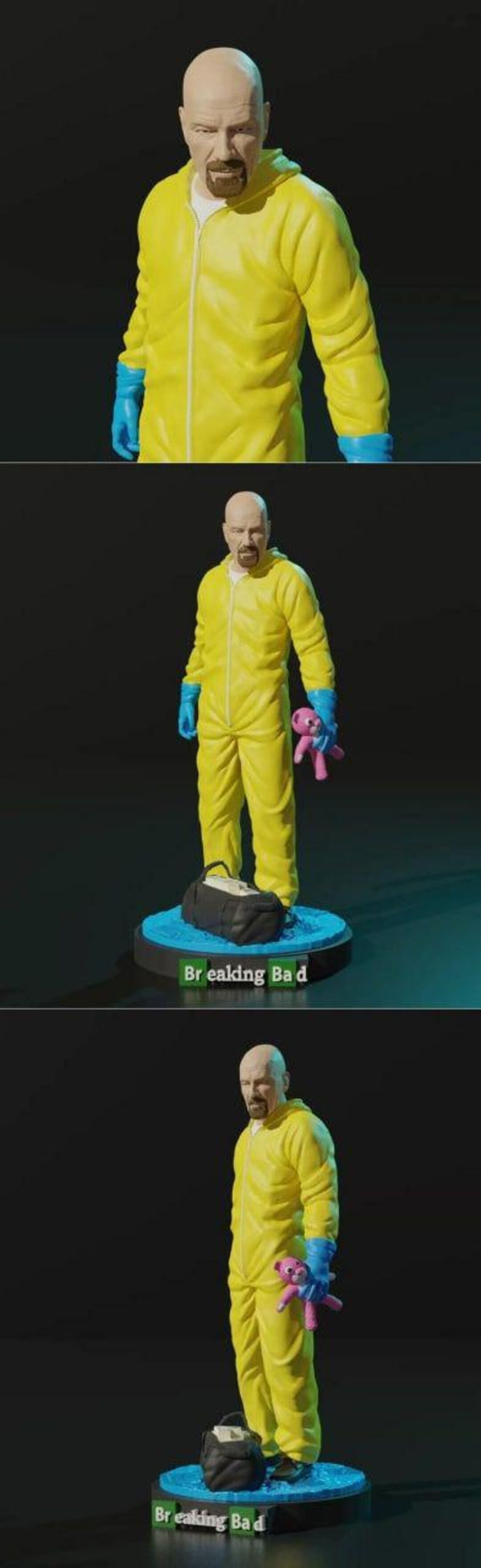 Breaking Bad Walter White 3d Model Figure ( STL File) - Etsy