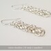 Long Sterling Silver Byzantine Earrings Chain Maille Chainmaille Chainmail Mail 925 - Etsy