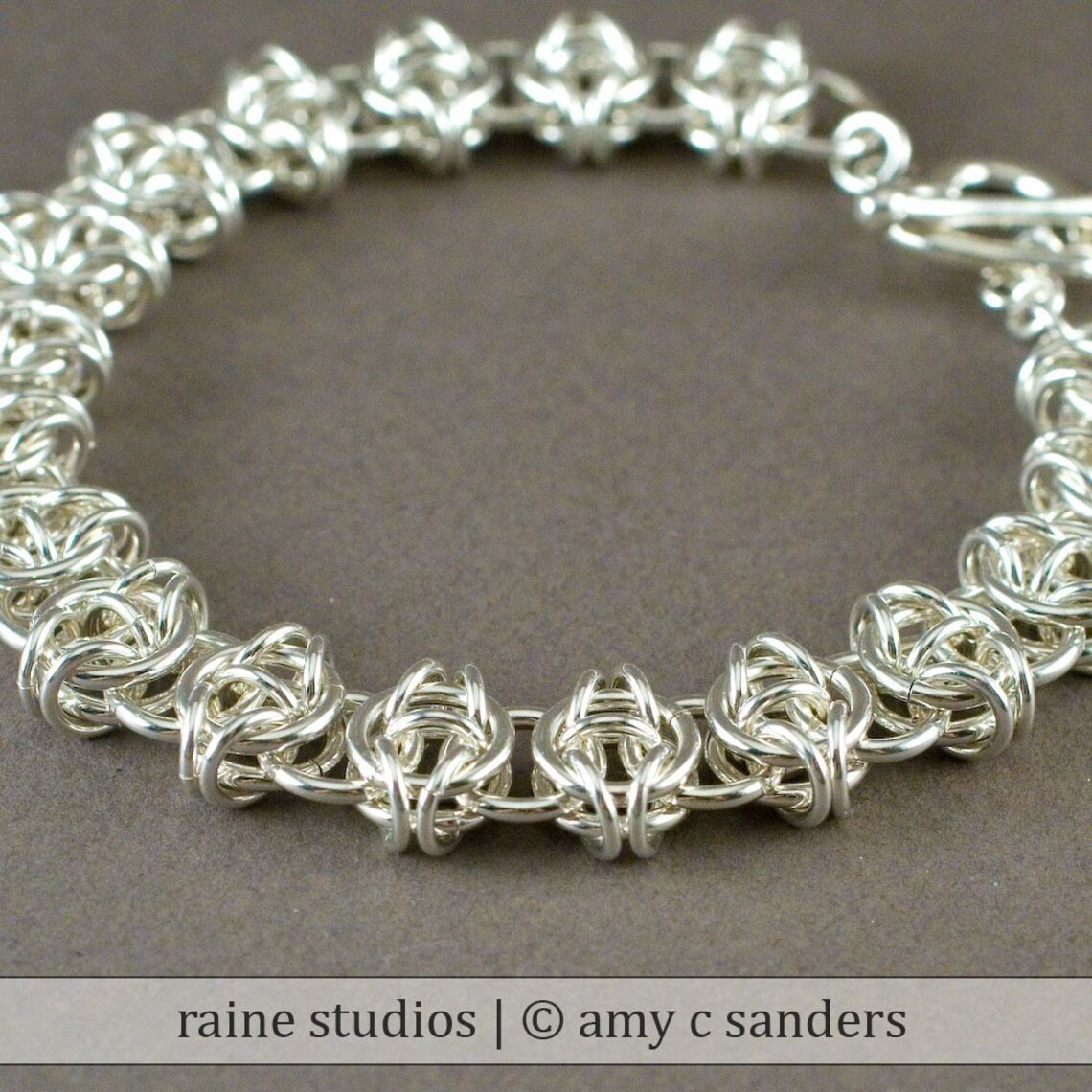 Men's Celtic Chain Bracelet - Sterling Silver Celtic Visions ...