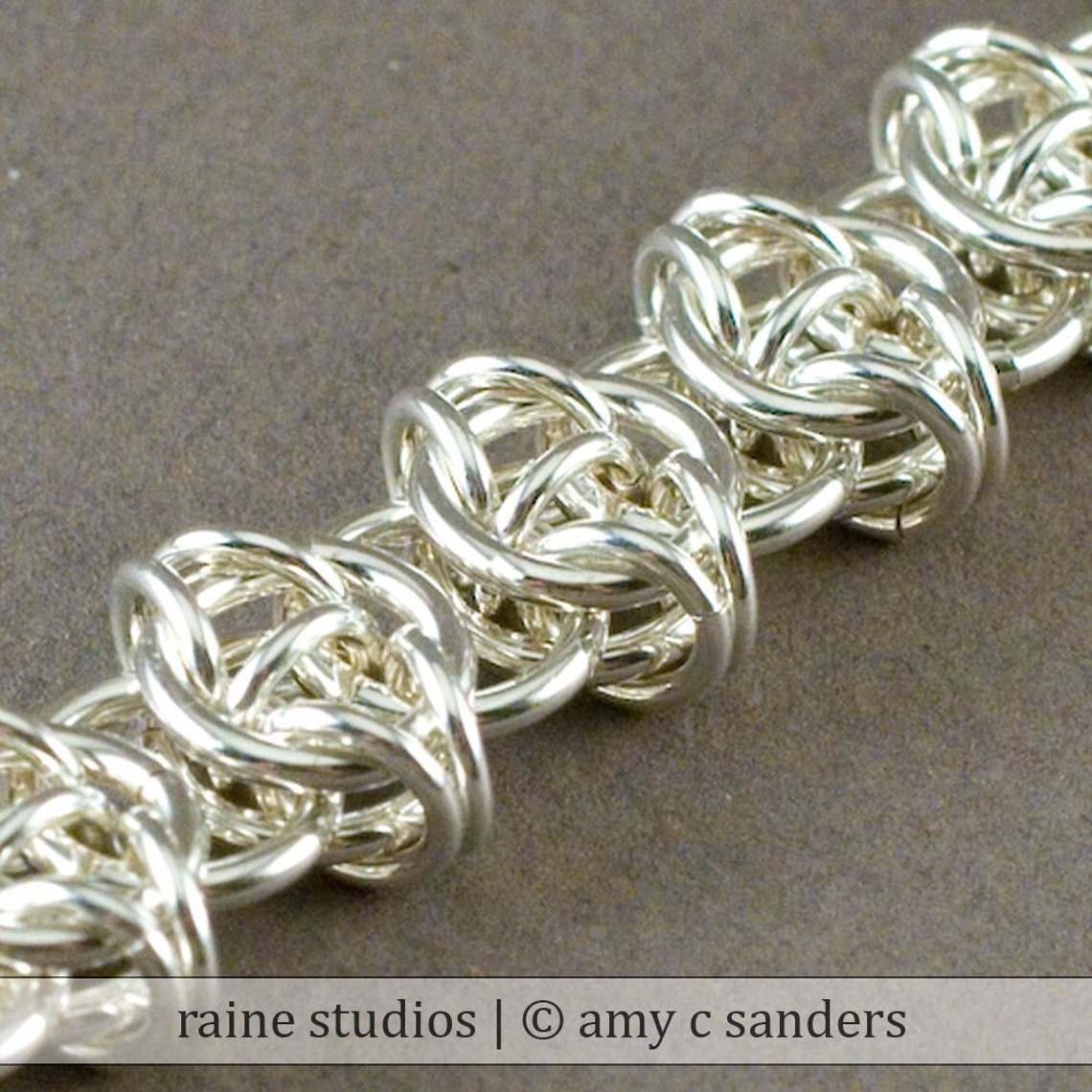 Men's Celtic Chain Bracelet - Sterling Silver Celtic Visions ...