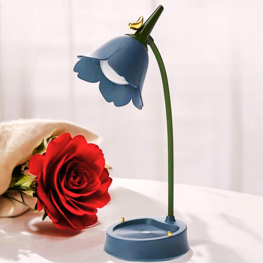 Rechargeable LED Lamp | 140 Cm Adjustable Neck | Touch Control | 3 ...