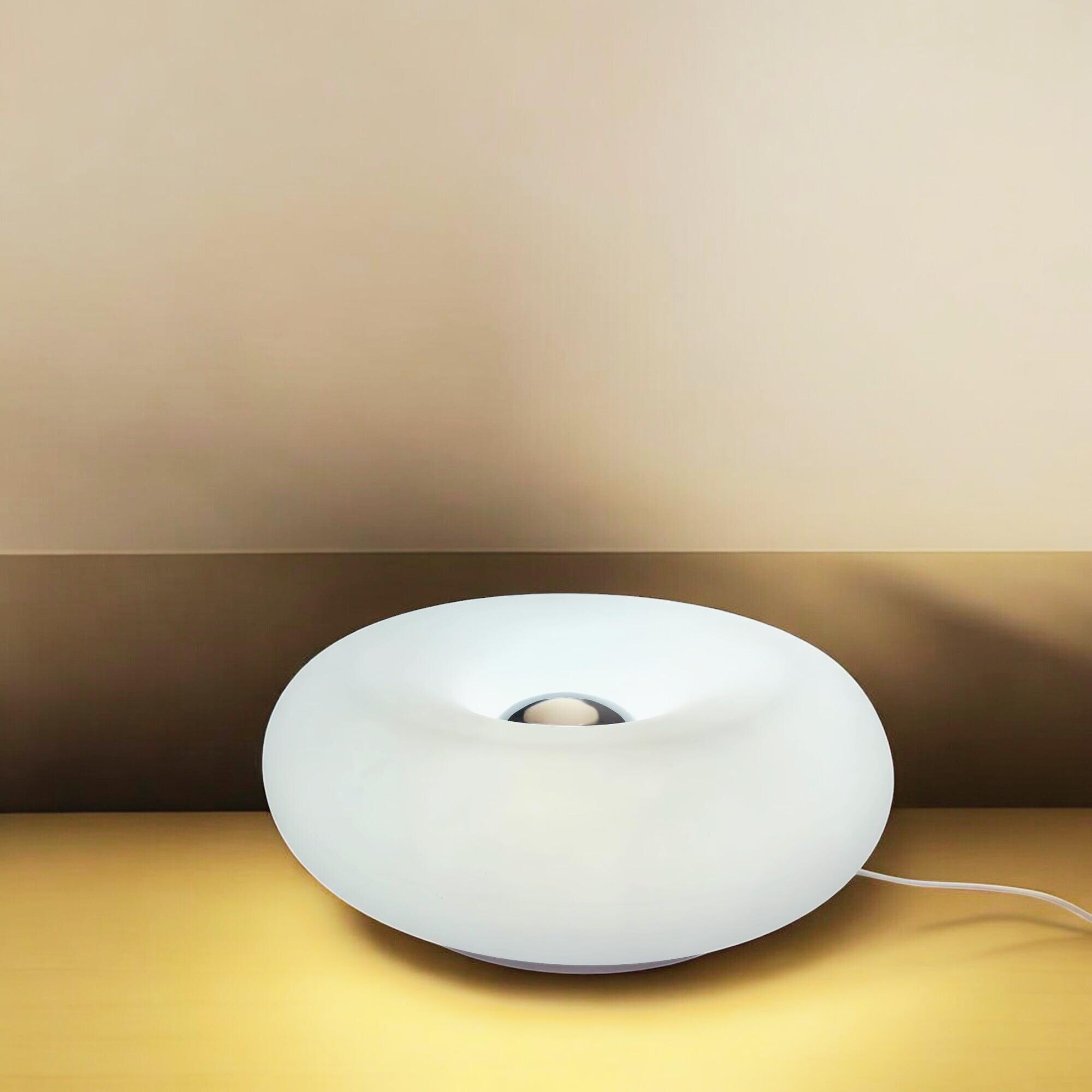 Ikea Varmblixt Light | Retro Orange LED Lamp | Vintage Mushroom Desk ...