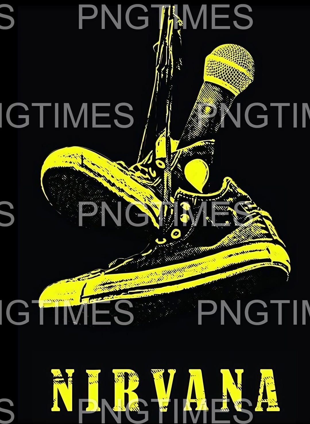 Retro Nirvana PNG L Nirvana PNG L Retro PNG L Kurt Cobain Arts L ...