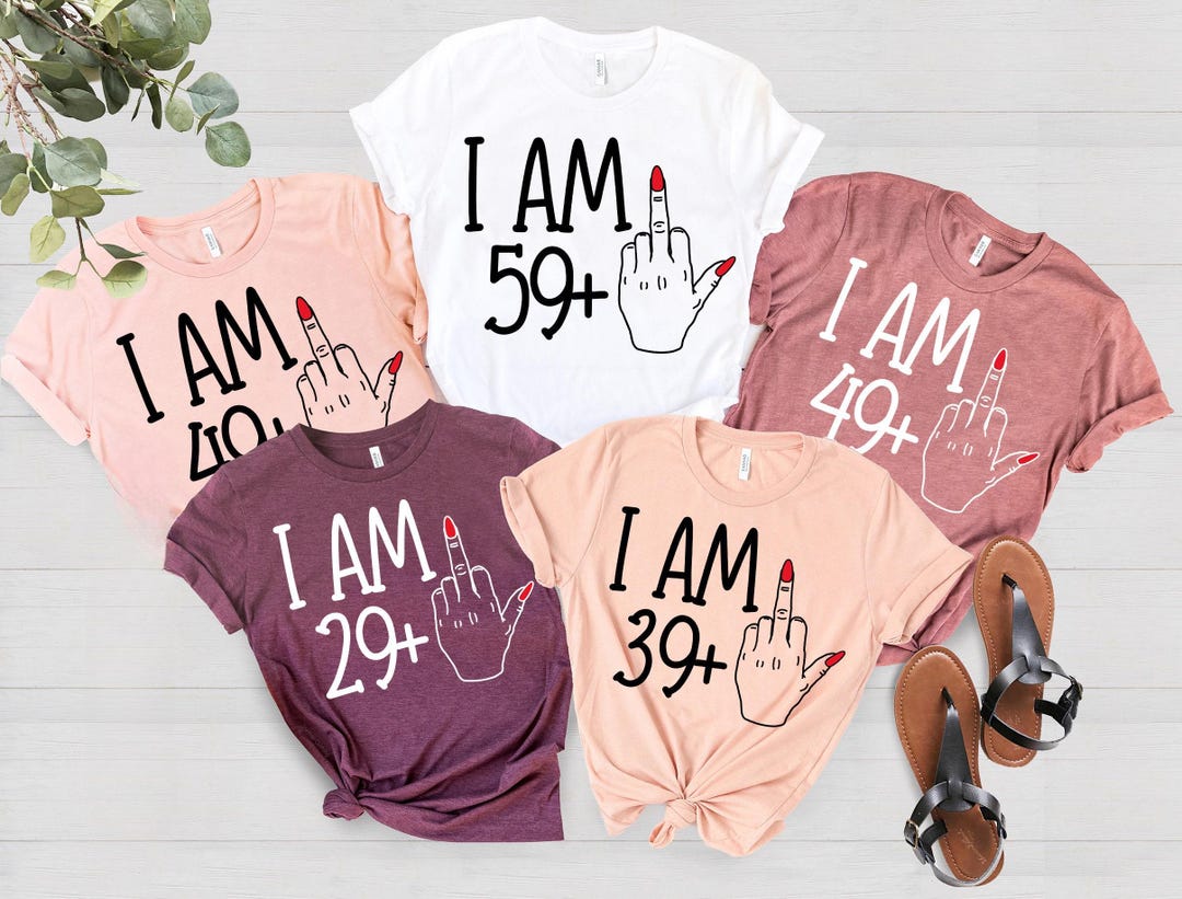 Custom Middle Finger Birthday Shirt, Funny Milestone Gift - Etsy