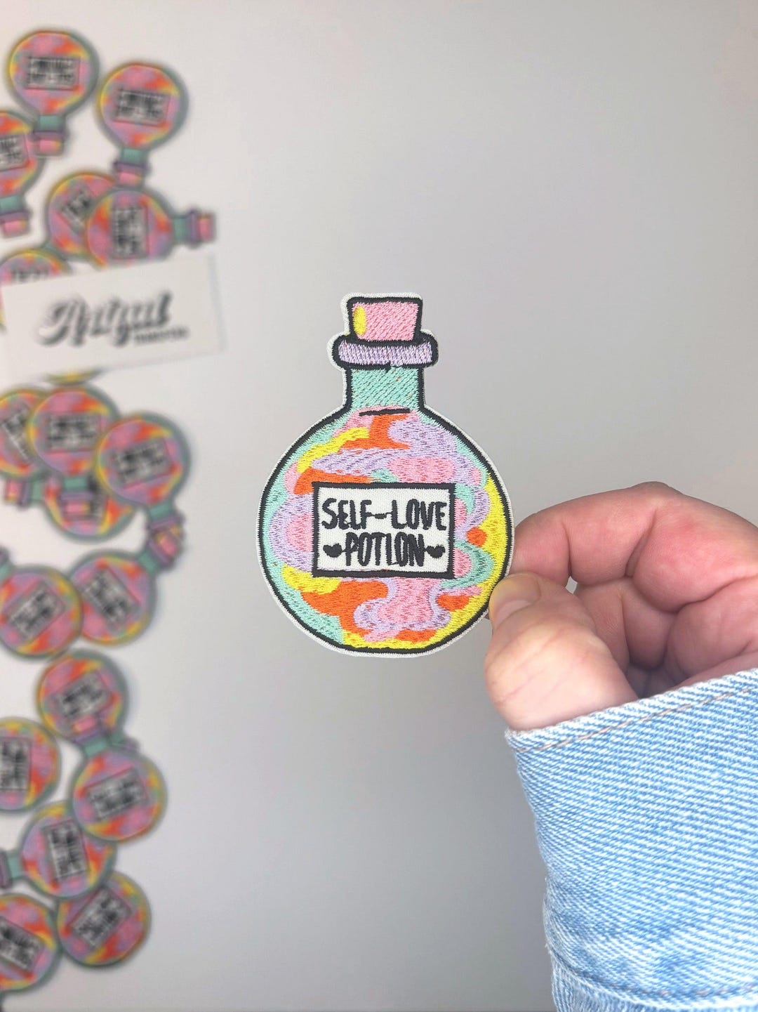 Self-love Potion Iron-on Patch - Etsy