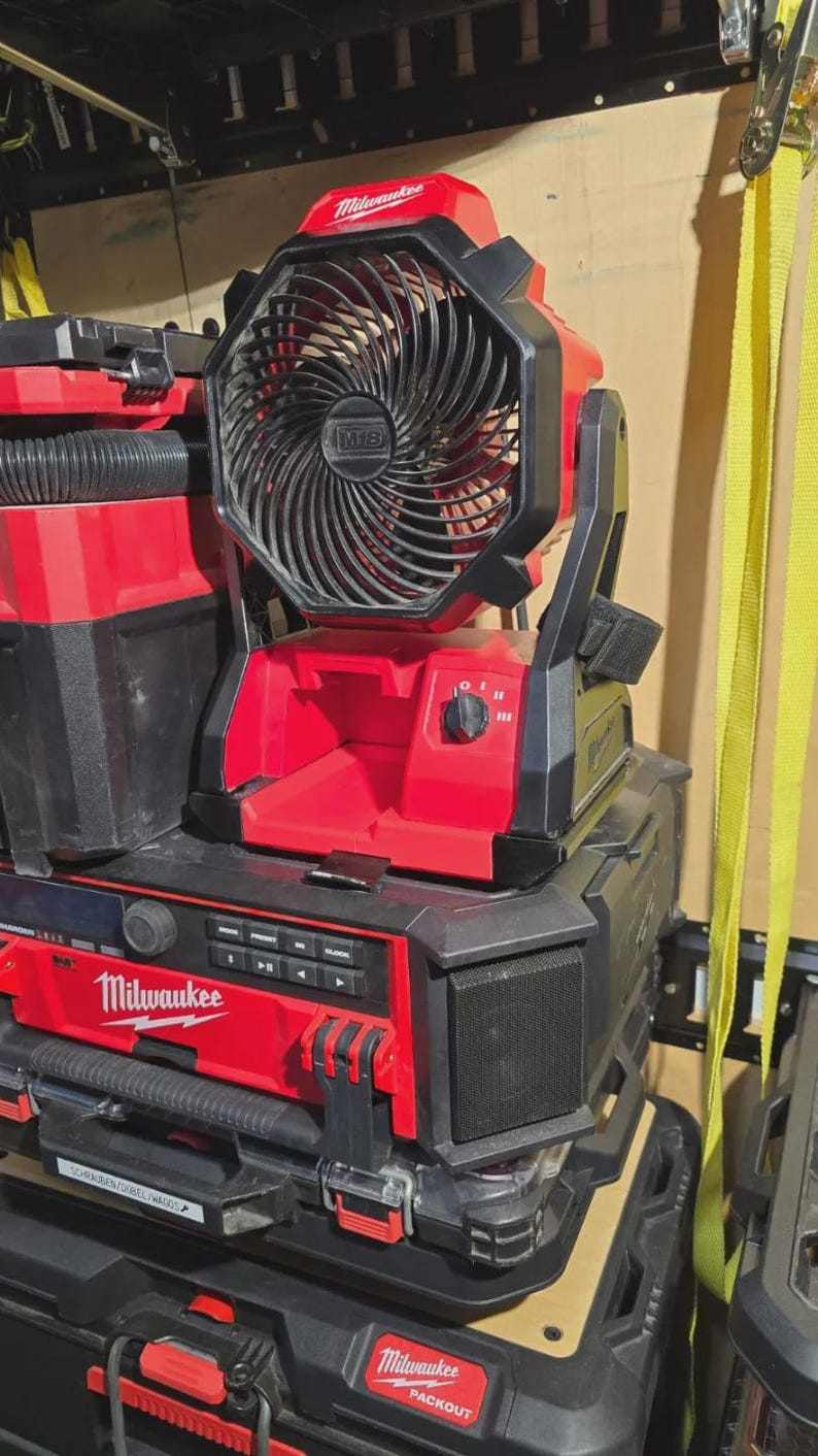 Milwaukee FAN M18AF-0 Packout Adapter 2.0 - No Physical Product - Etsy