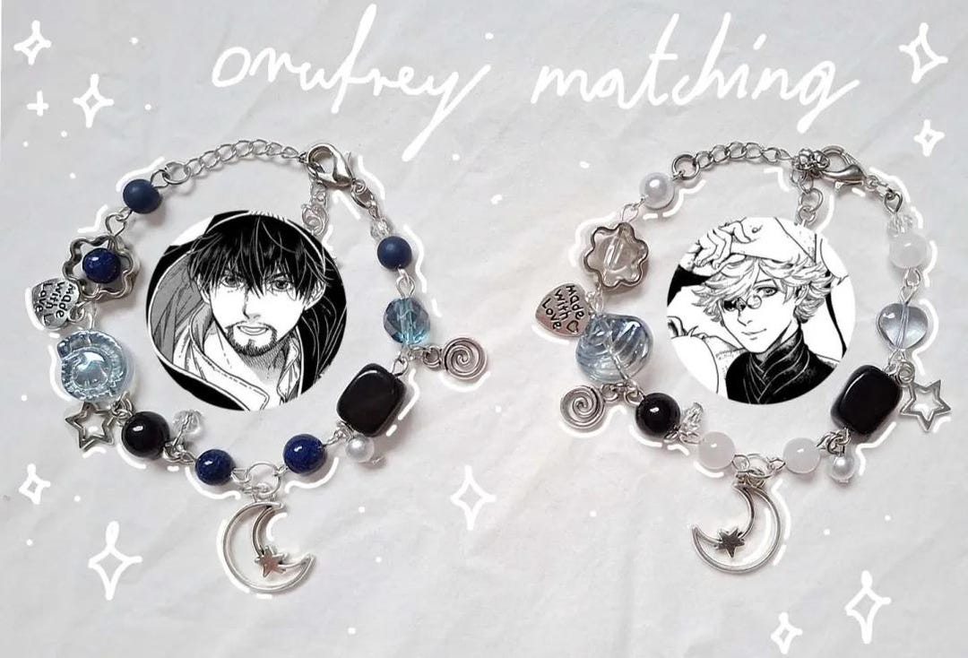 Witch Hat Atelier Olruggio and Quifrey Matching Bracelets - Etsy