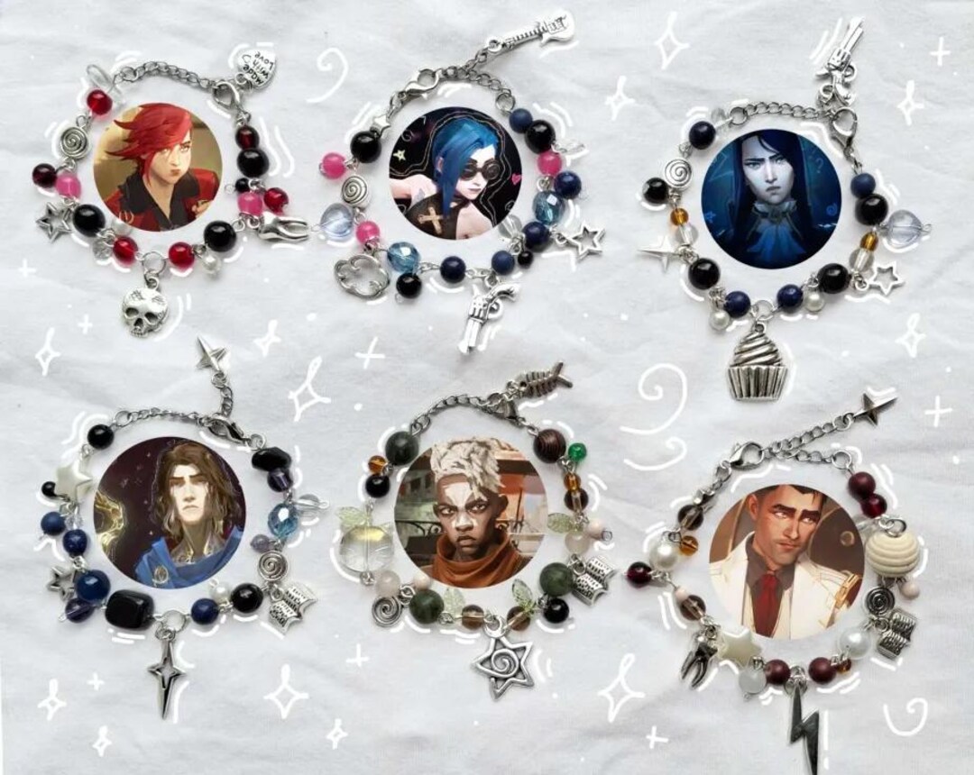 League of Legends Arcane Inspired Bracelets - Etsy