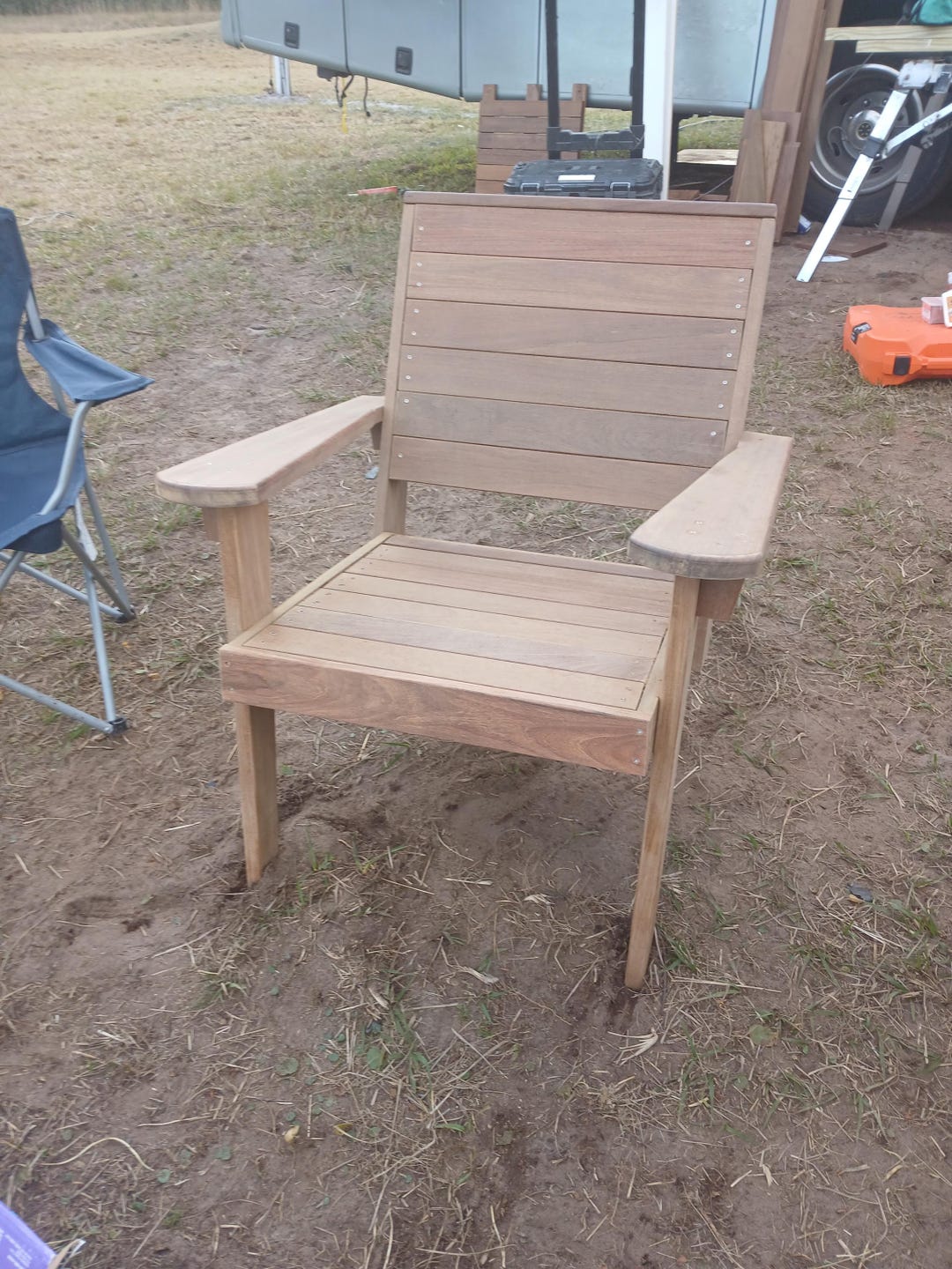 Ipe Coffee Lounge Chair - Etsy