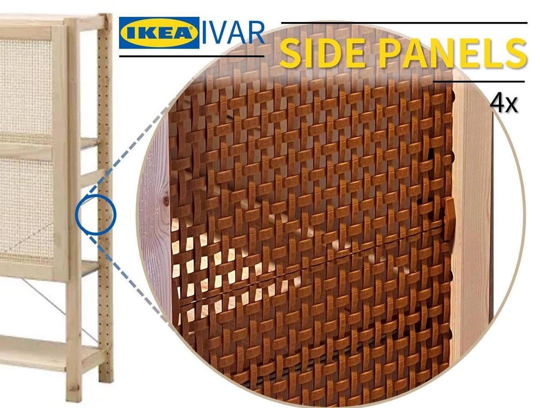 4x SIDE PANELS for Ikea IVAR 30 Cm 4 Pieces Side Part, Side Panels ...
