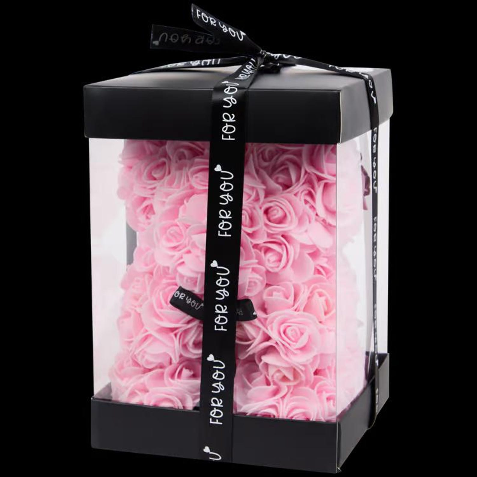 Large Rose Bear Made From Artificial Roses, Ideal Keepsake Present - Etsy