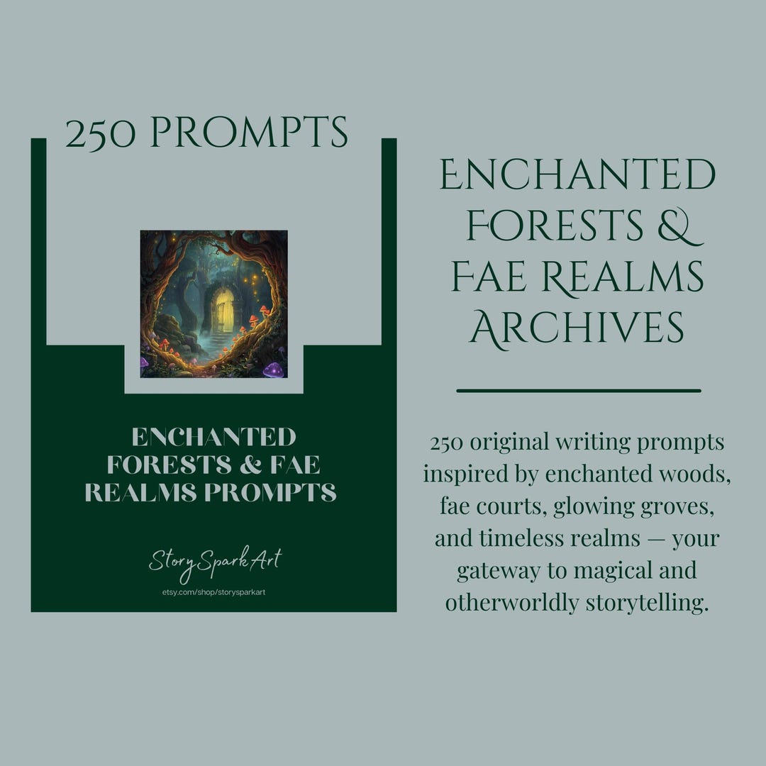 Enchanted Forests & Fae Realms Writing Prompts: 250+ Story Starters ...
