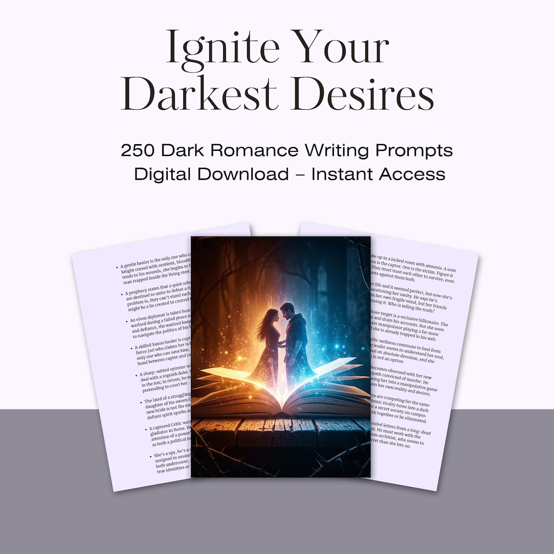 Dark Romance Writing Prompts: Enemies to Lovers, Mafia & Fantasy Story ...