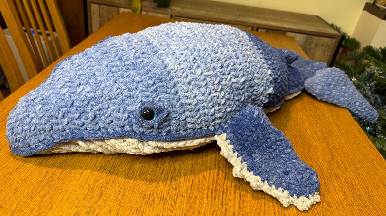 Hugo the Humpback Whale - Crochet Item, Made to Order - Etsy