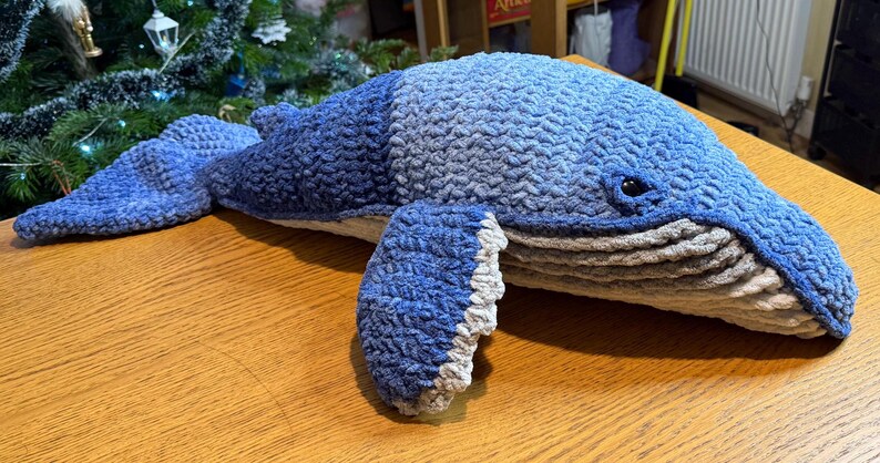 Hugo the Humpback Whale - Crochet Item, Made to Order - Etsy